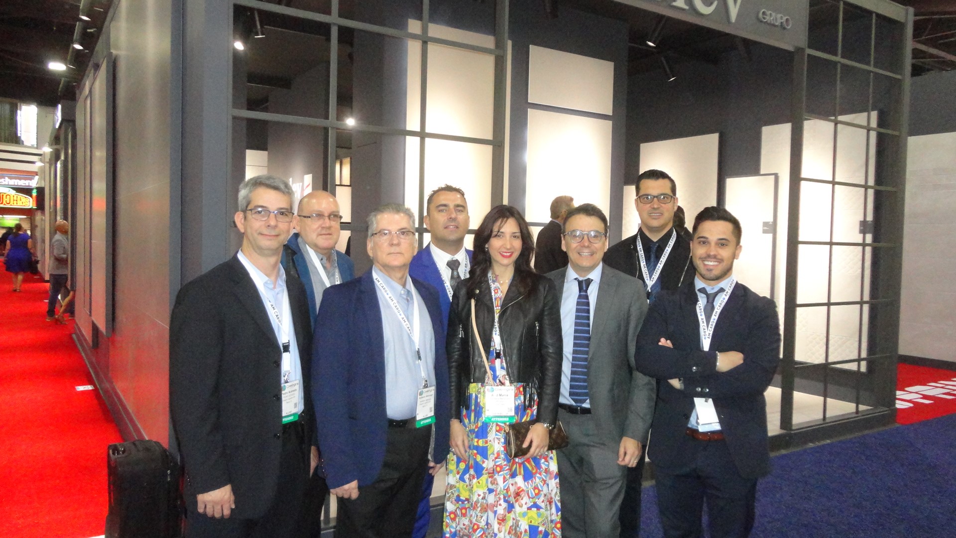 AM CARGO visita Coverings 18 - AM Cargo